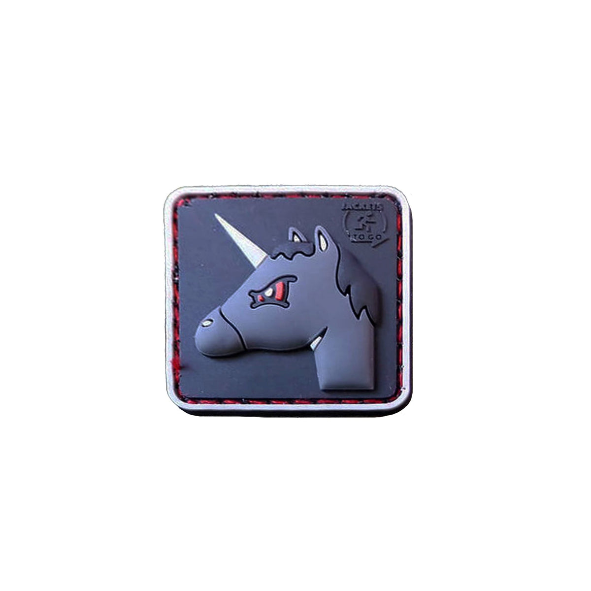 POLAS | JTG ANGRY UNICORN patch made of rubber material 3D look 30 x 30 mm – POLAS GmbH