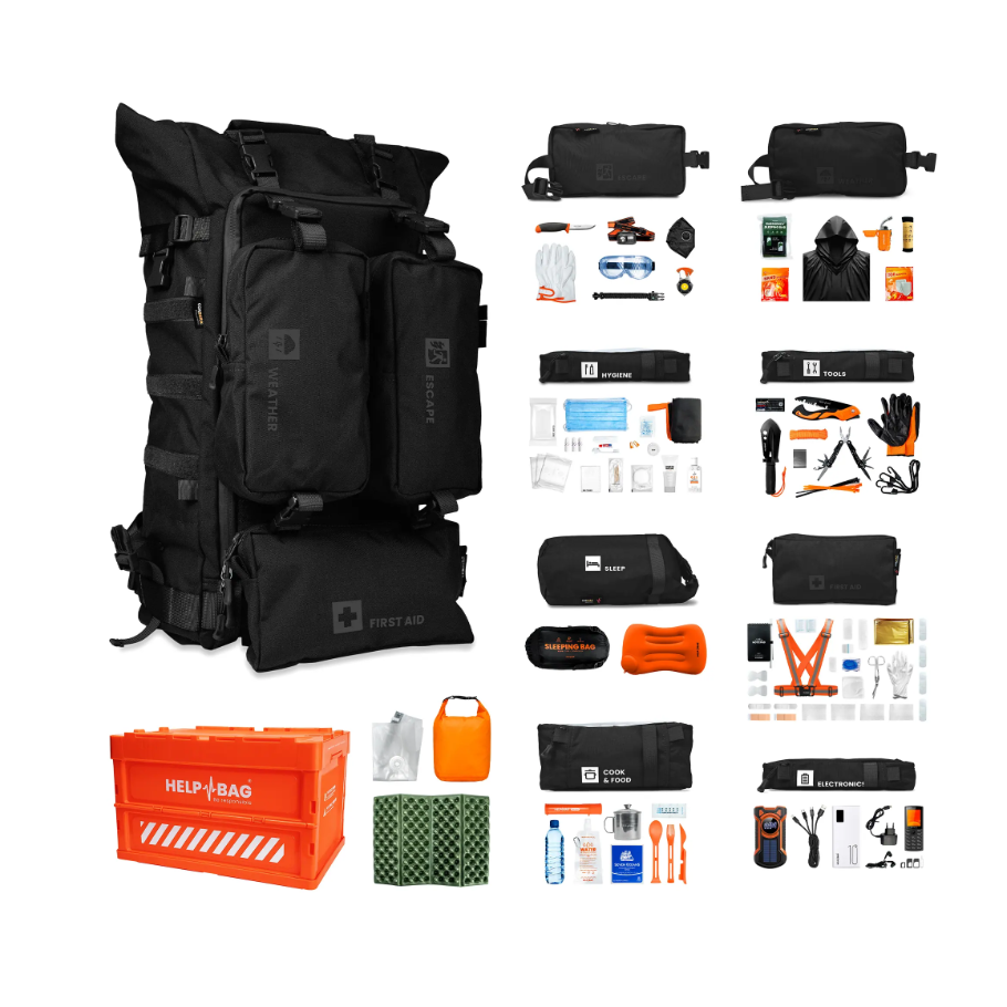 POLAS | HELP BAG® MAX PRO 5.0 - Ultimatives Notfall-Kit – POLAS GmbH